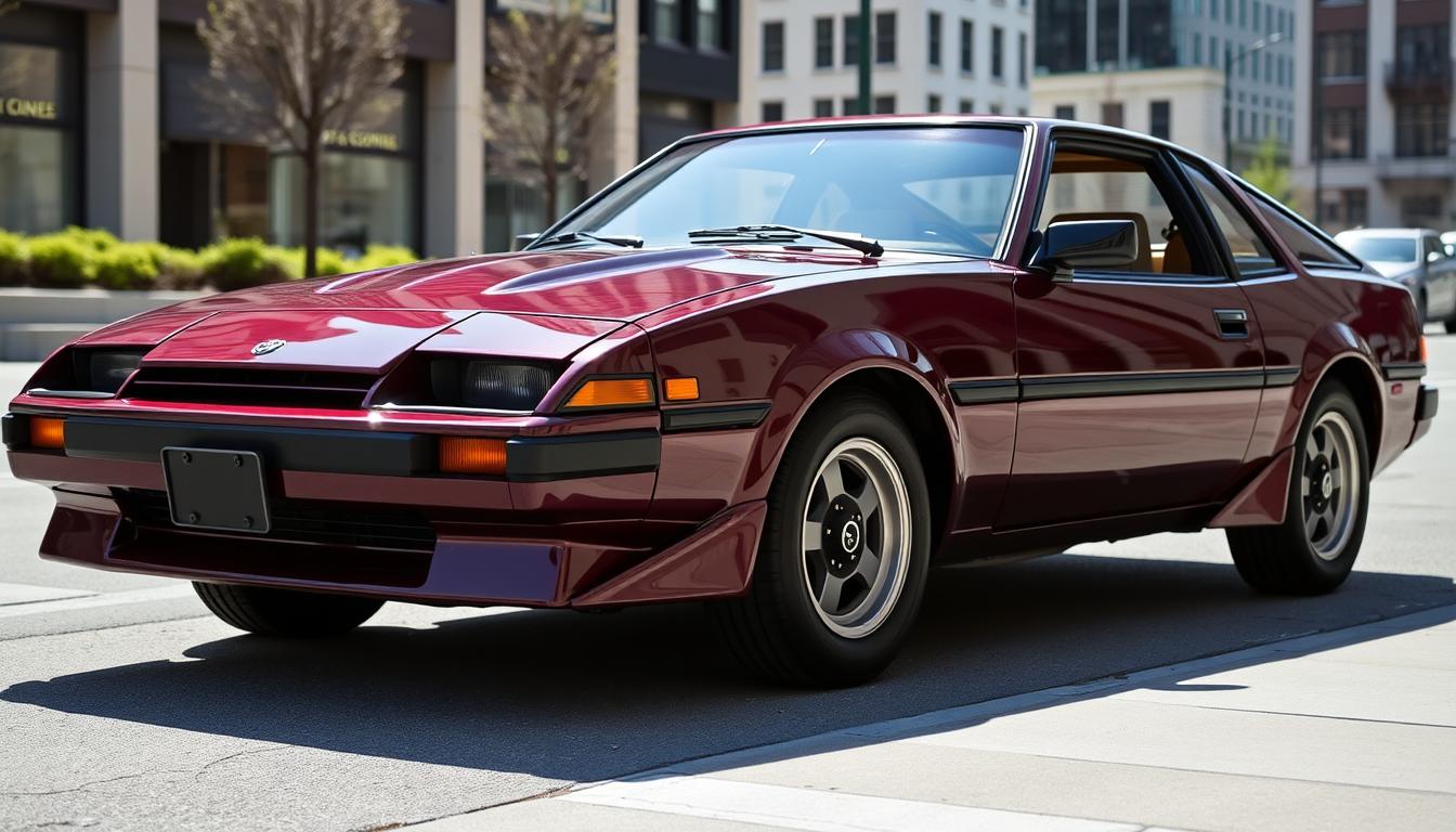 Deep Maroon MkII P-Type: 1984 Toyota Celica Supra 5-Speed