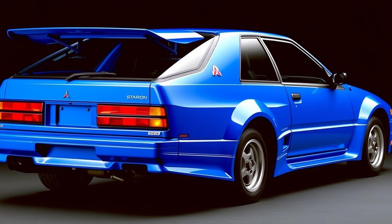 Brilliant Blue Broad Body: 1988 Mitsubishi Starion ESI-R 5-Speed